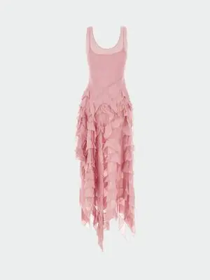 Blumarine Ruffled Dress
