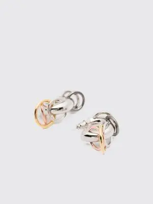 PANCONESI Mixed Metal Hoop Earrings - Multicolor