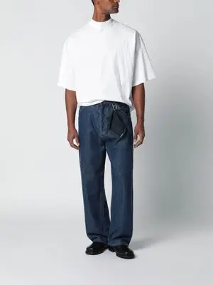 DARKPARK Wide-leg Jeans In Cotton And Lyocell Blend