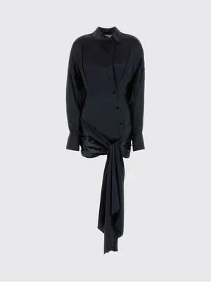 Attico Long Sleeve Shirt Dress