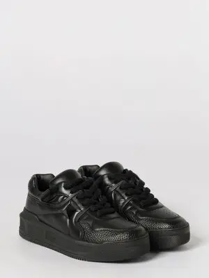 Valentino Garavani Leather Sneakers - Black