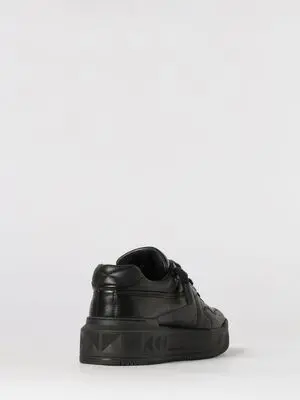 Valentino Garavani Leather Sneakers - Black
