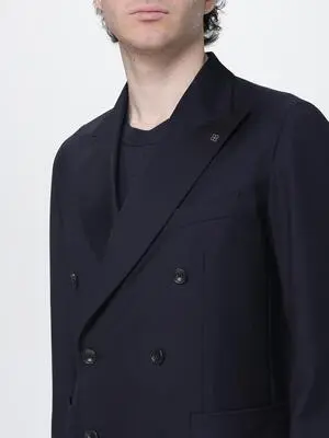 Tagliatore Virgin Wool Double-breasted Dress - Blue