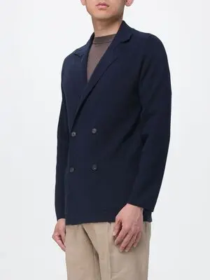 Tagliatore Double-breasted Cotton Blazer - Blue
