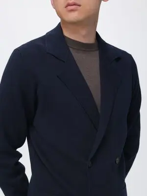 Tagliatore Double-breasted Cotton Blazer - Blue