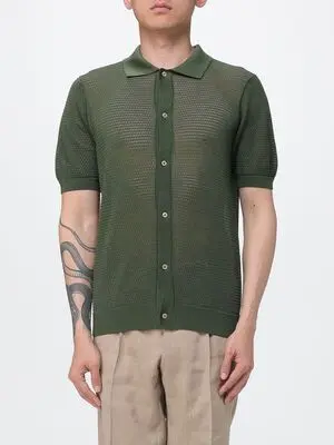 Tagliatore Ribbed Polos For Men