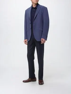 Etro Single-breasted Cotton Blend Blazer - Multicolor