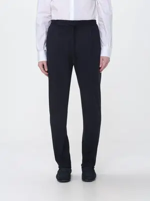 LARDINI Single-breasted Wool Dress - Blue