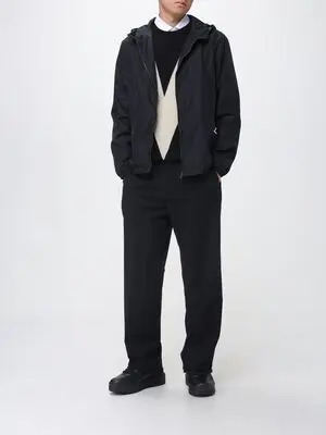 Valentino Garavani Virgin Wool Crew Neck Sweater With Vlogo Signature Monogram - Black