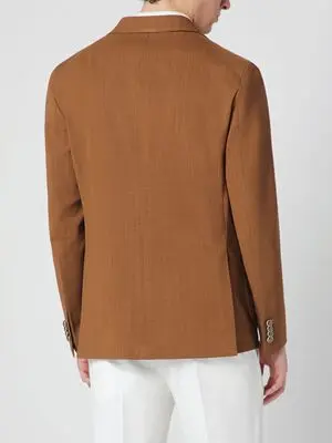Tagliatore Double Breasted Blazer - Brown