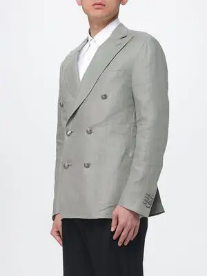 Corneliani Double Breasted Blazer - Grey