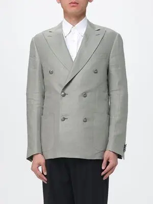 Corneliani Double Breasted Blazer - Grey