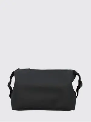 Rains Hilo Waterproof Travel Wash Bag With Side Handle Black