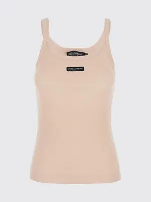 Dolce & Gabbana Cotton Top With Logo