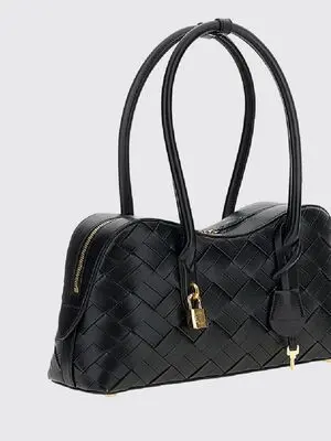 Stella McCartney Woven Shoulder Bag - Black