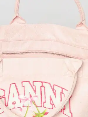 GANNI Tote Bag - Pink