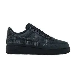 Nike Force 1 Low 'world Tour' Sneakers - Black