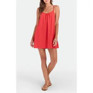 Volcom Baby Cakes Mini Cover-up Sundress - Persimmon