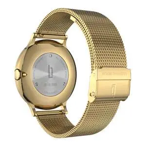 Lilienthal Berlin Classic Gold Mesh Watch - Green