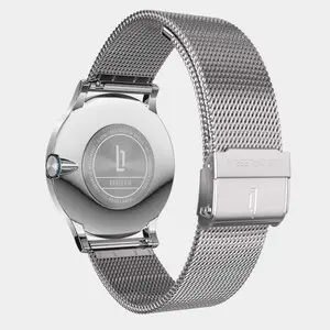 Lilienthal Berlin Huxley Ii Stainless Steel Mesh Strap Watch - Green