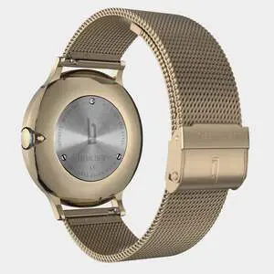 Lilienthal Berlin Gold Mesh Watch - Blue