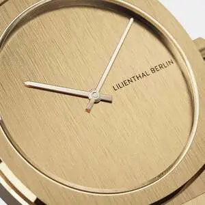 Lilienthal Berlin Nuvora Stainless Steel Mesh Watch - Gold