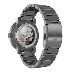 Lilienthal Berlin Automatic Day-date Stainless Steel Watch - Blue