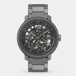 Lilienthal Berlin Neolux Skeleton Automatic Watch - Gray