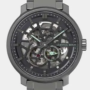 Lilienthal Berlin Neolux Skeleton Automatic Watch - Gray