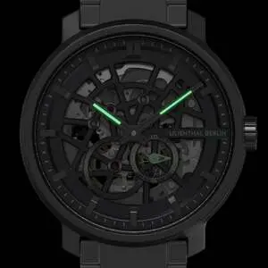 Lilienthal Berlin Neolux Skeleton Automatic Watch - Gray