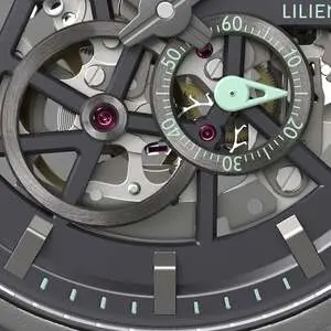 Lilienthal Berlin Neolux Skeleton Automatic Watch - Gray
