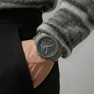Lilienthal Berlin Neolux Skeleton Automatic Watch - Gray