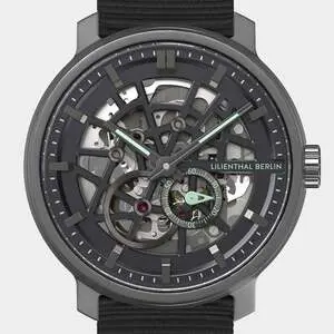 Lilienthal Berlin Automatic Skeleton Watch - Gray