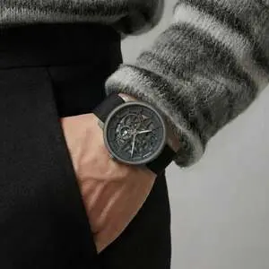 Lilienthal Berlin Automatic Skeleton Watch - Gray