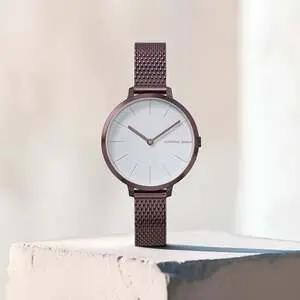 Lilienthal Berlin Rosalux Mesh Watch - White