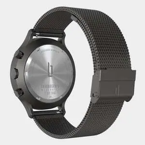 Lilienthal Berlin Chronograph Meteorite Cosmic Mesh Anthracite - Gray