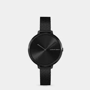 Lilienthal Berlin Rosalux Sensation Mesh Brushed Watch - Black