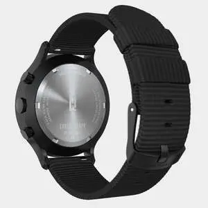 Lilienthal Berlin Chronograph Watch With Textile Strap - Black