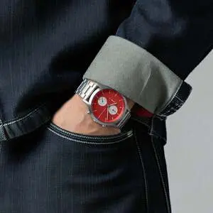 Lilienthal Berlin Stainless Steel Chronograph Watch
