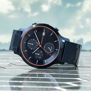 Lilienthal Berlin Chronograph Solar Iv Stainless Steel Watch