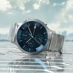 Lilienthal Berlin Chronograph Solar V Stainless Steel