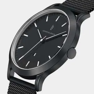 Lilienthal Berlin Huxley & White Mesh Matte Strap Watch