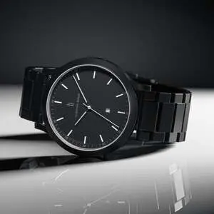 Lilienthal Berlin Huxley & White Stainless Steel Matte Watch