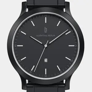 Lilienthal Berlin Huxley & White Stainless Steel Matte Watch