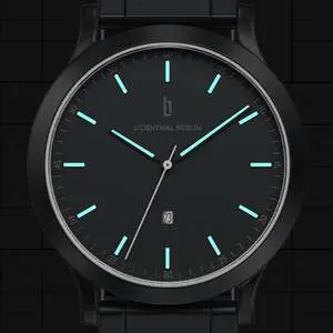 Lilienthal Berlin Huxley & White Stainless Steel Matte Watch