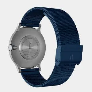 Lilienthal Berlin Huxley Silver Mesh Brushed Watch