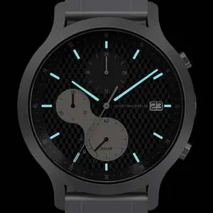 Lilienthal Berlin Chronograph Solar Iii Stainless Steel Watch