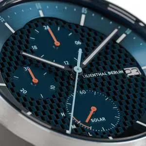Lilienthal Berlin Chronograph Solar V Textile Black