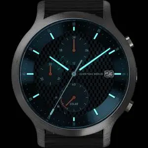Lilienthal Berlin Chronograph Solar V Textile Black