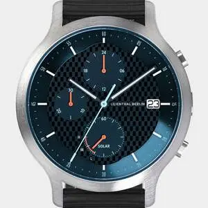 Lilienthal Berlin Chronograph Solar V Textile Black
